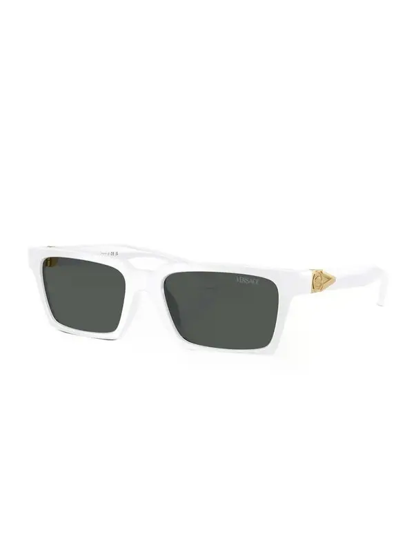Versace Medusa-motif Rectangle Sunglasses