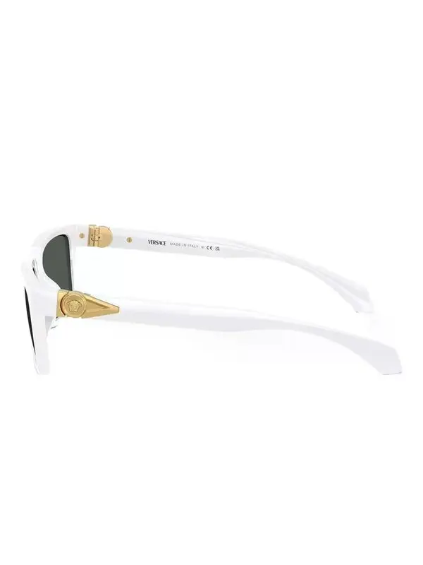 Versace Medusa-motif Rectangle Sunglasses