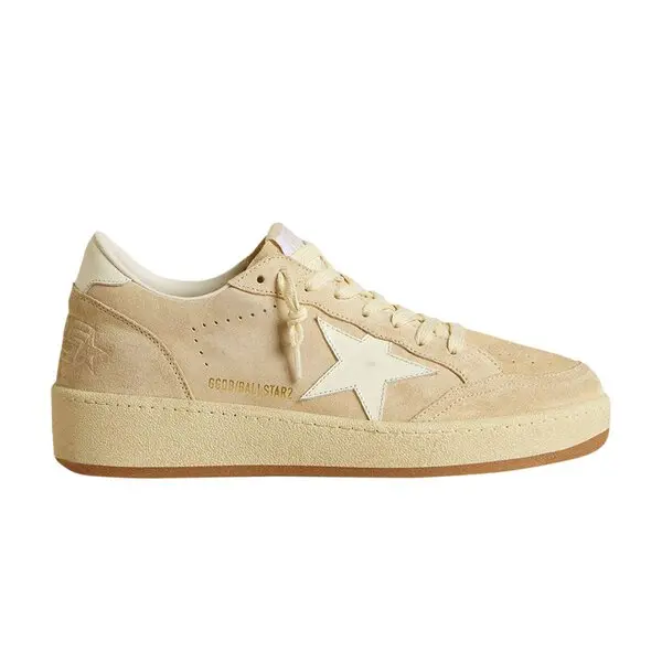 GOLDEN GOOSE Deluxe Wmns Ball Star 2 'light Beige Milk - Cream