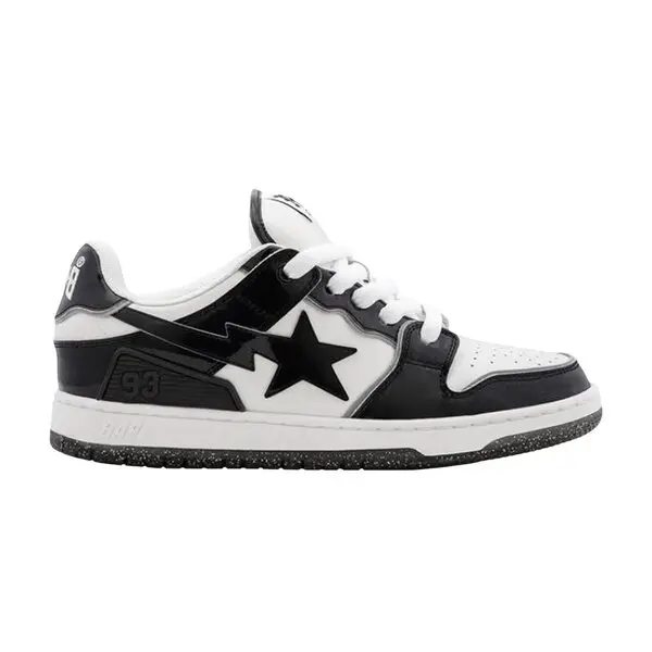 A BATHING APE Sk8 Sta Bold #1 M2 Sneakers - Black