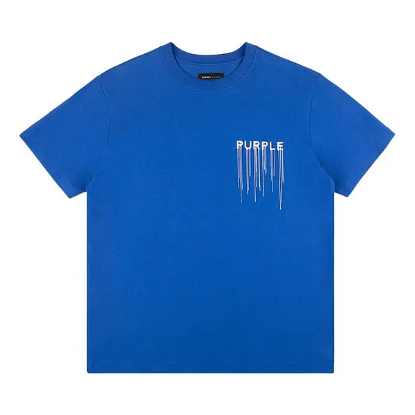 PURPLE BRAND Hwt Jersey Short-sleeve Tee - Blue