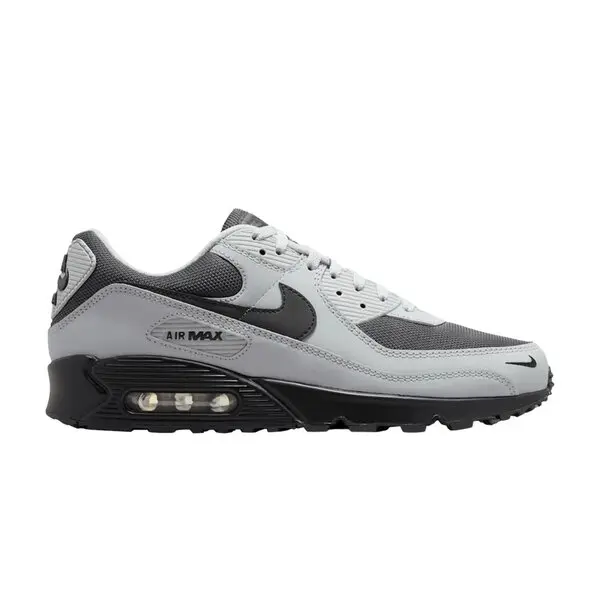 Nike Air Max 90 'light Smoke Black - Grey