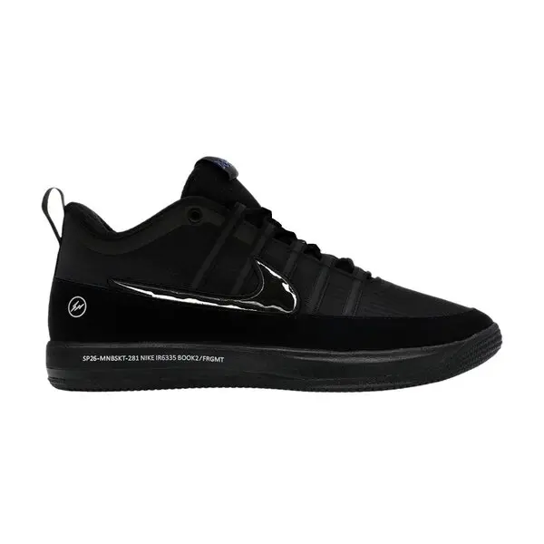 Nike Fragment Design X Book 2 Le Premium Ep 'warning Label - Black