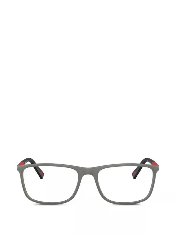 Prada Rectangle-frame Glasses - Grey
