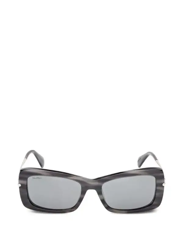 Max Mara Rectangle Sunglasses - Blue