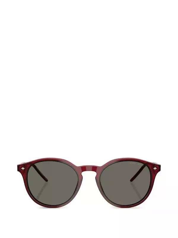 Giorgio Armani Round-frame Sunglasses - Red