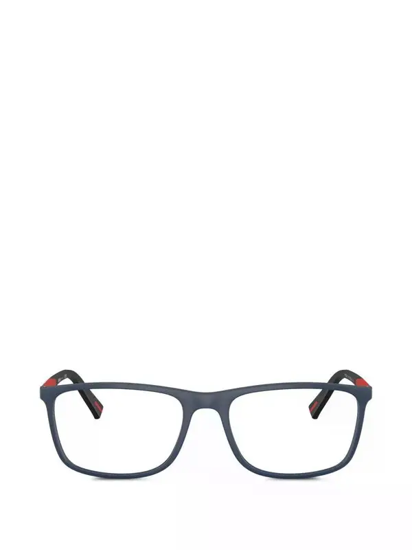 Prada Rectangle-frame Eyeglasses - Blue