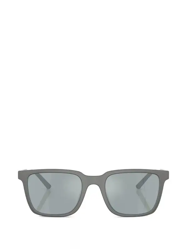Oliver Spencer Square-frame Sunglasses - Grey