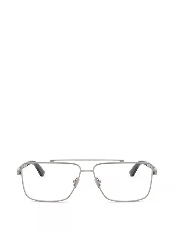 Versace Rectangle-frame Glasses - Silver