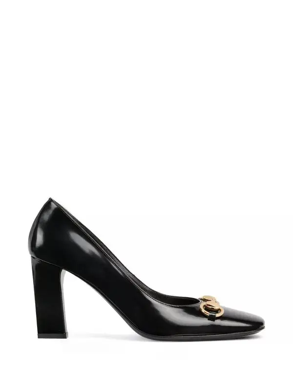 Gucci Signora Horsebit Pumps - Black
