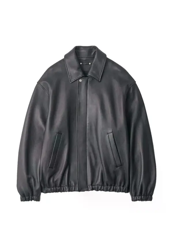 STEIN Leather Zip-up Jacket