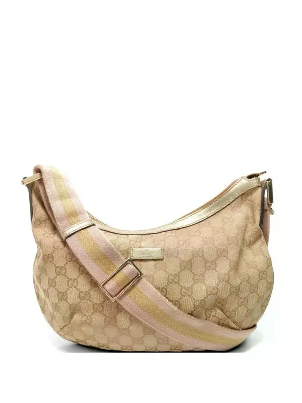 Gucci Gg Canvas Shoulder Bag - Neutrals