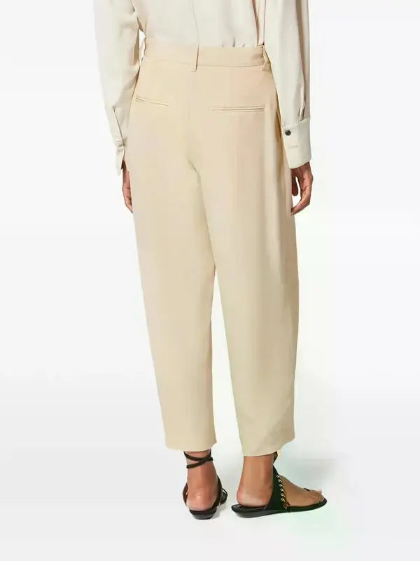 Isabel Marant Étoile Janice Pleated Trousers - Neutrals