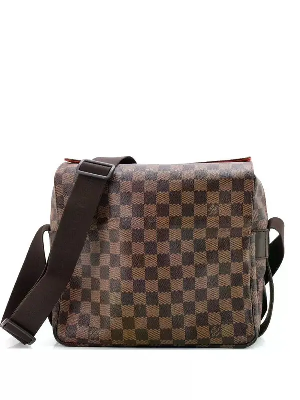LOUIS VUITTON Naviglio Damier Crossbody Bag - Brown