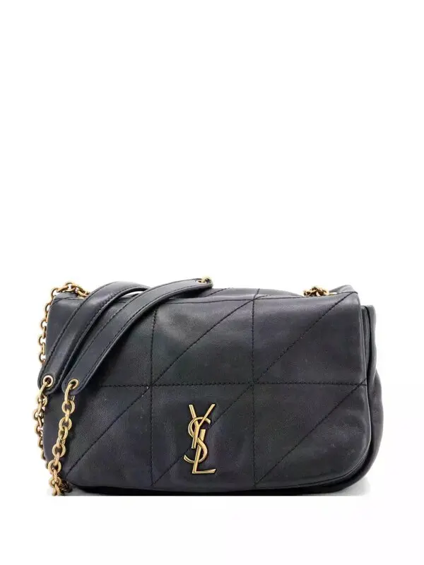 Saint Laurent Jamie 4.3 Quilted Leather Mini Shoulder Bag - Black