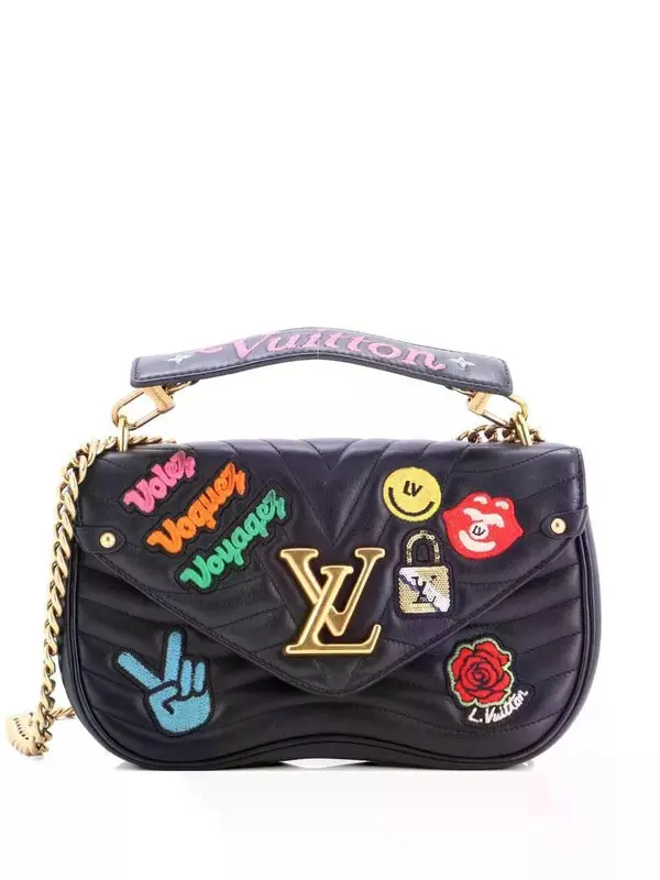 LOUIS VUITTON New Wave Chain Mm Shoulder Bag - Black