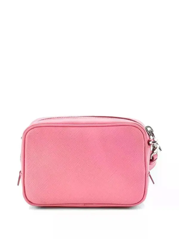 Prada Bow Camera Saffiano Leather Mini Crossbody Bag