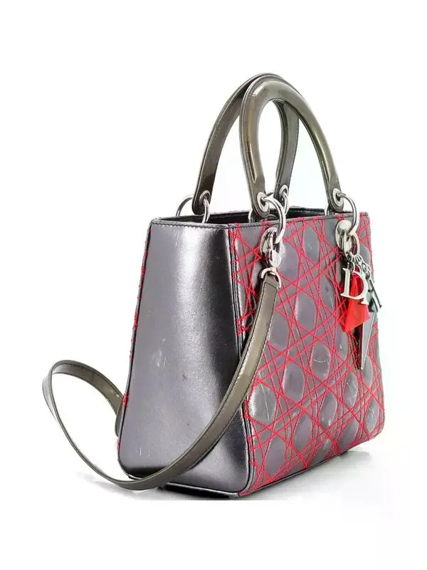 Dior Lady Medium Satchel - Metallic