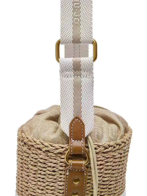 Liu Jo Straw Bucket Bag