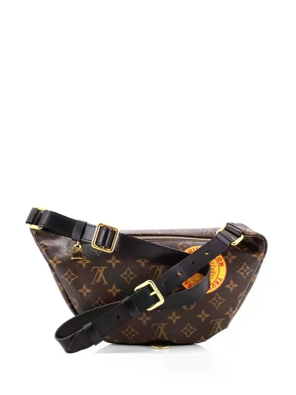 LOUIS VUITTON Bum Bag My World Tour Monogram Canvas Belt Bag - Brown