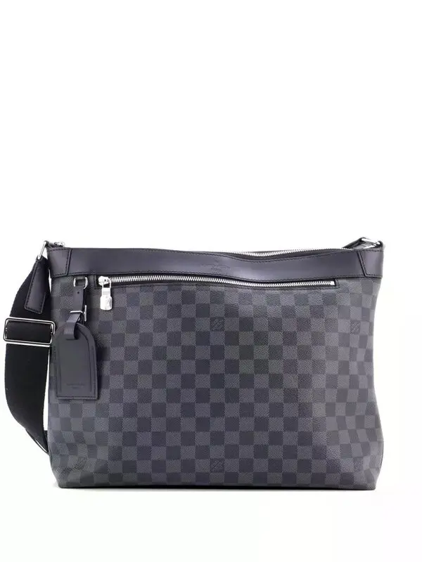 LOUIS VUITTON Mick Nm Messenger Bag Damier Graphite Pm - Black