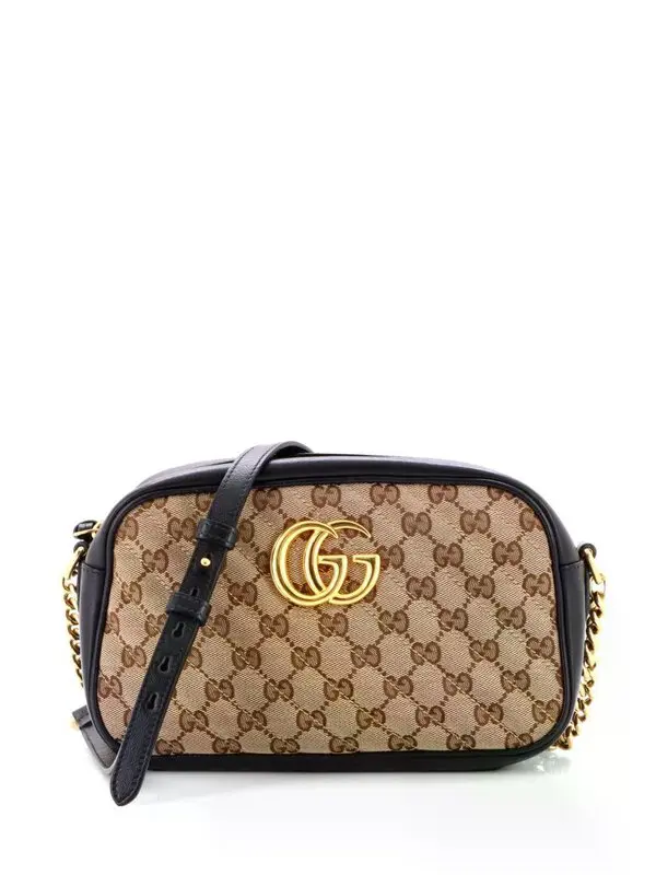 Gucci Gg Marmont Shoulder Bag - Black