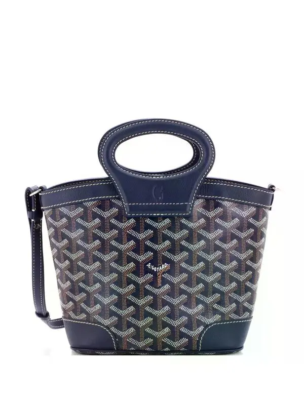 Goyard Beluga Bag Coated Canvas Mini Tote Bag - Blue