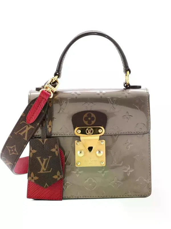 LOUIS VUITTON Spring Street Handbag Monogram Vernis - Multicolour
