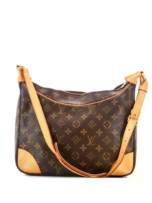 LOUIS VUITTON Boulogne Handbag Monogram Canvas 30 - Brown