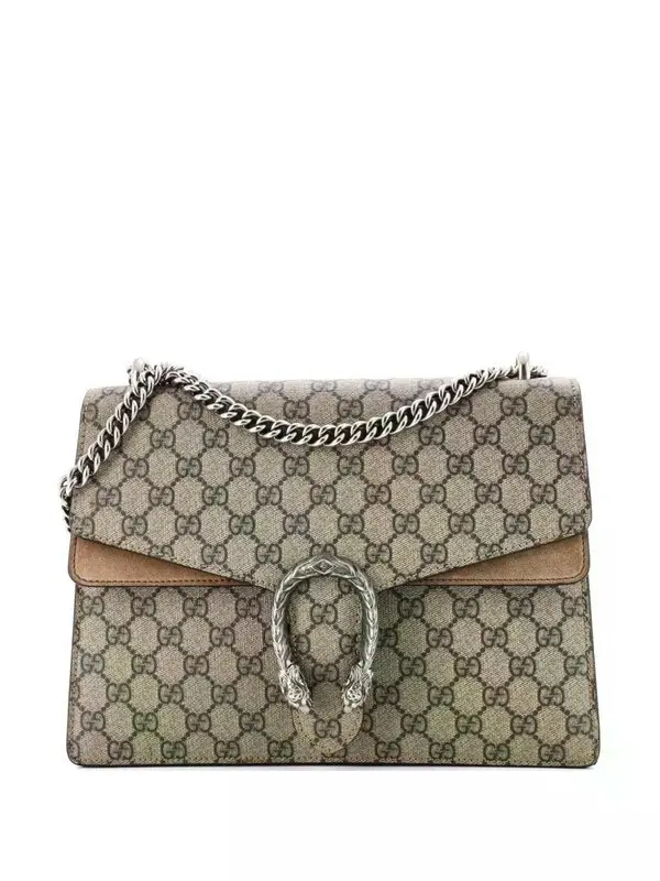 Gucci Dionysus Gg Coated Canvas Medium Shoulder Bag - Brown