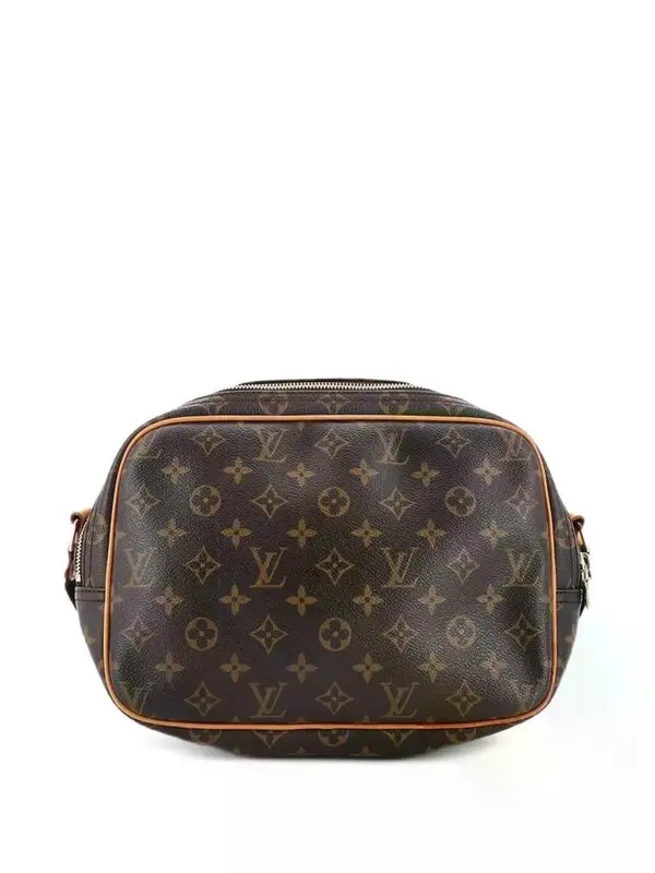 LOUIS VUITTON Reporter Monogram Canvas Pm Crossbody Bag - Brown