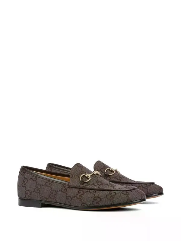 Gucci Jordaan Loafers - Brown