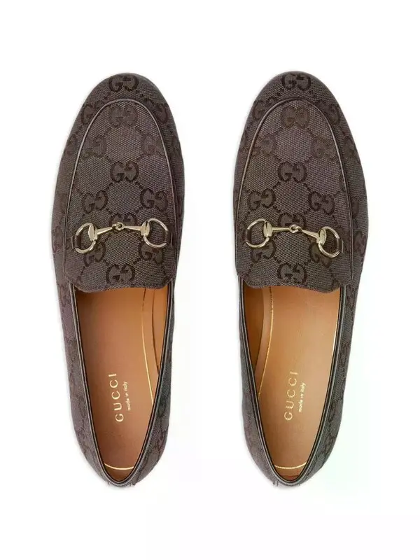 Gucci Jordaan Loafers - Brown