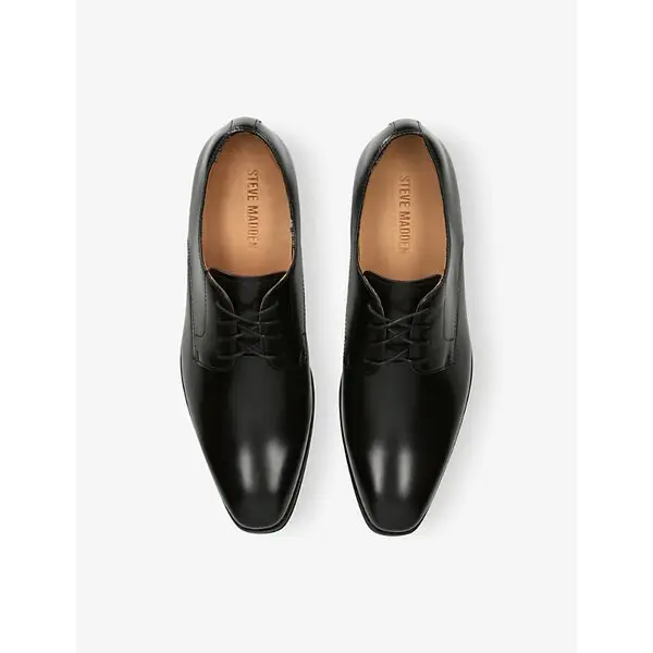 Steve Madden Pascal Leather Lace-up Shoes