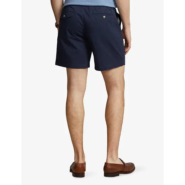 Polo Ralph Lauren Logo-embroidered Stretch-cotton Shorts