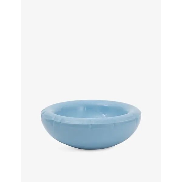 HOME STUDYO Mick Big Ceramic Bowl - Sky Gloss