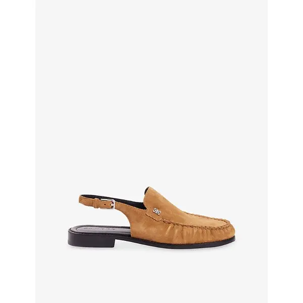Sandro Backless Suede Loafers
