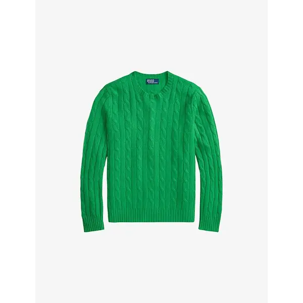 Polo Ralph Lauren Cable-knit Cashmere Jumper - Parakeet Green