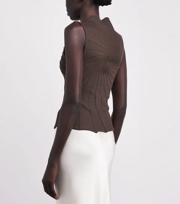 Cult Gaia High-neck Micha Top