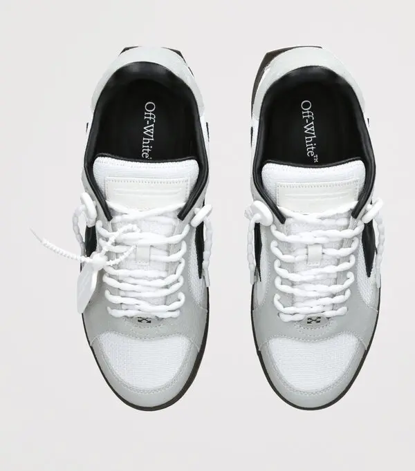 Off-White Leather End Of Play Low-top Sneakers