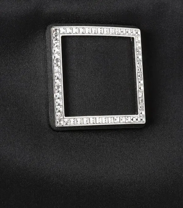 ROGER VIVIER Satin Trompette Pouch