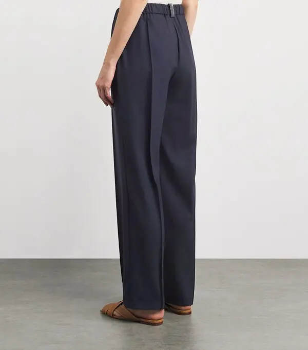 Fabiana Filippi Wool-blend Gubbio Tailored Trousers