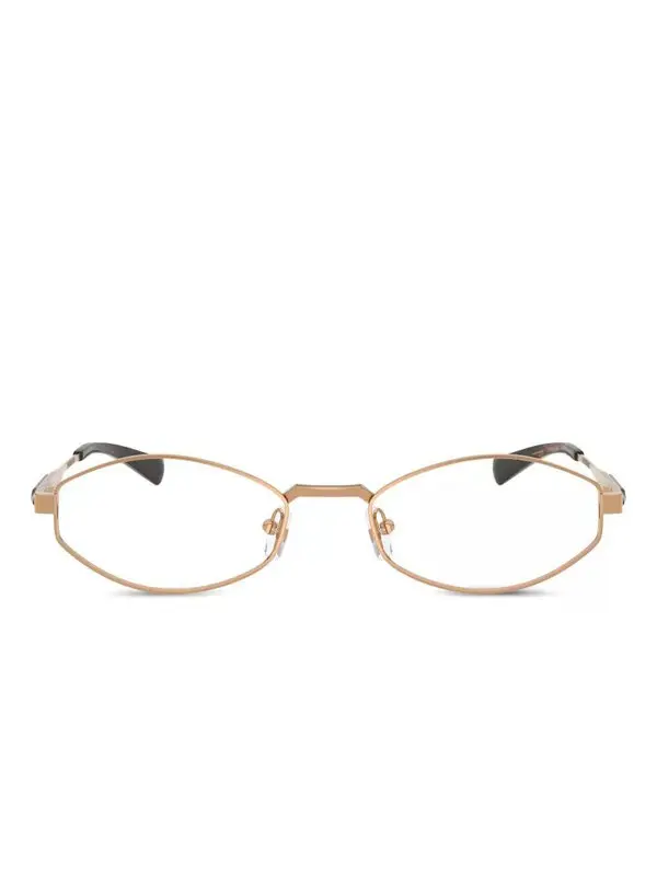 Michael Kors Palo Alto Geometric-frame Sunglasses - Metallic