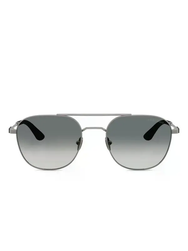 Giorgio Armani Sunglasses With Double-bridge Design