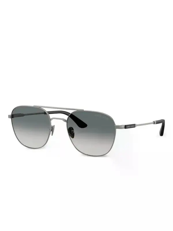 Giorgio Armani Sunglasses With Double-bridge Design