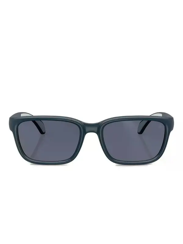 Moncler Slicka Square-frame Sunglasses - Blue