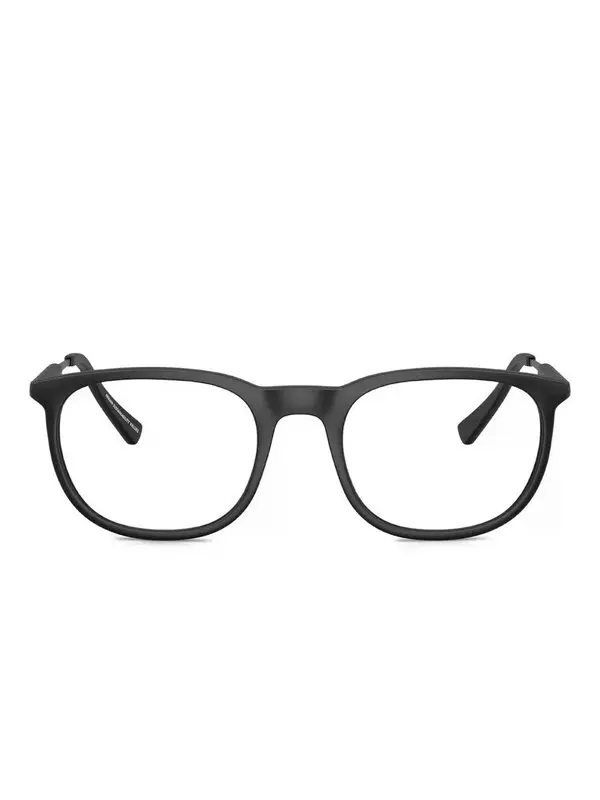 Armani Exchange Round-frame Glasses - Black