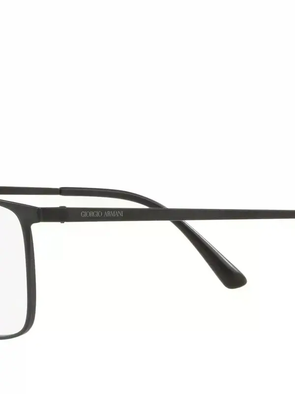 Giorgio Armani Matte Square-frame Glasses