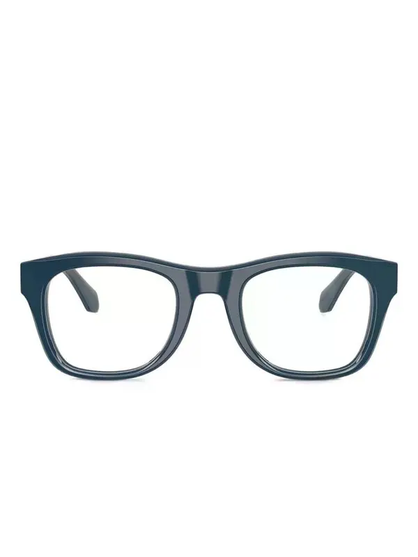 Giorgio Armani Square Frame Eyeglasses - Blue