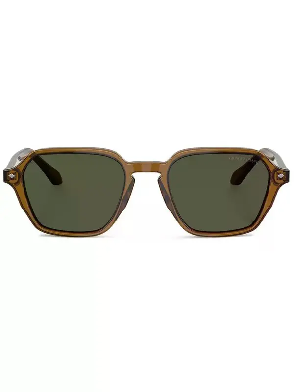 Giorgio Armani Rectangle-frame Sunglasses